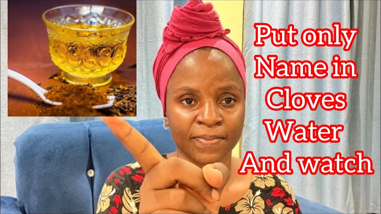 Put a name in CLOVES WATER early morning and see what happens - YouTube