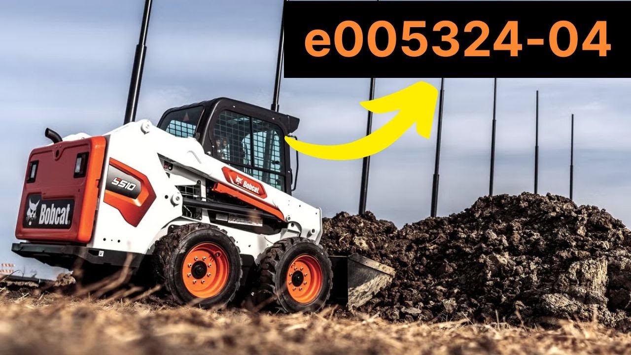 Code e005324-04 in a Bobcat machine – plugs or connections - YouTube