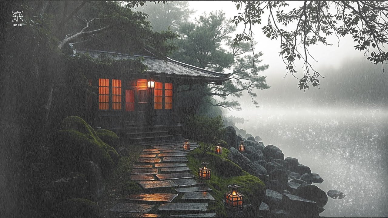 Sleep Instantly! Light Rain Sounds Without Thunder for Deep Sleep ...