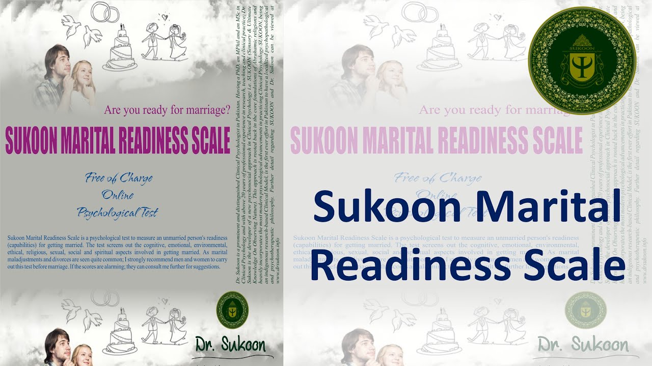 Sukoon Marital Readiness Scale (Psychological Test for Marital ...