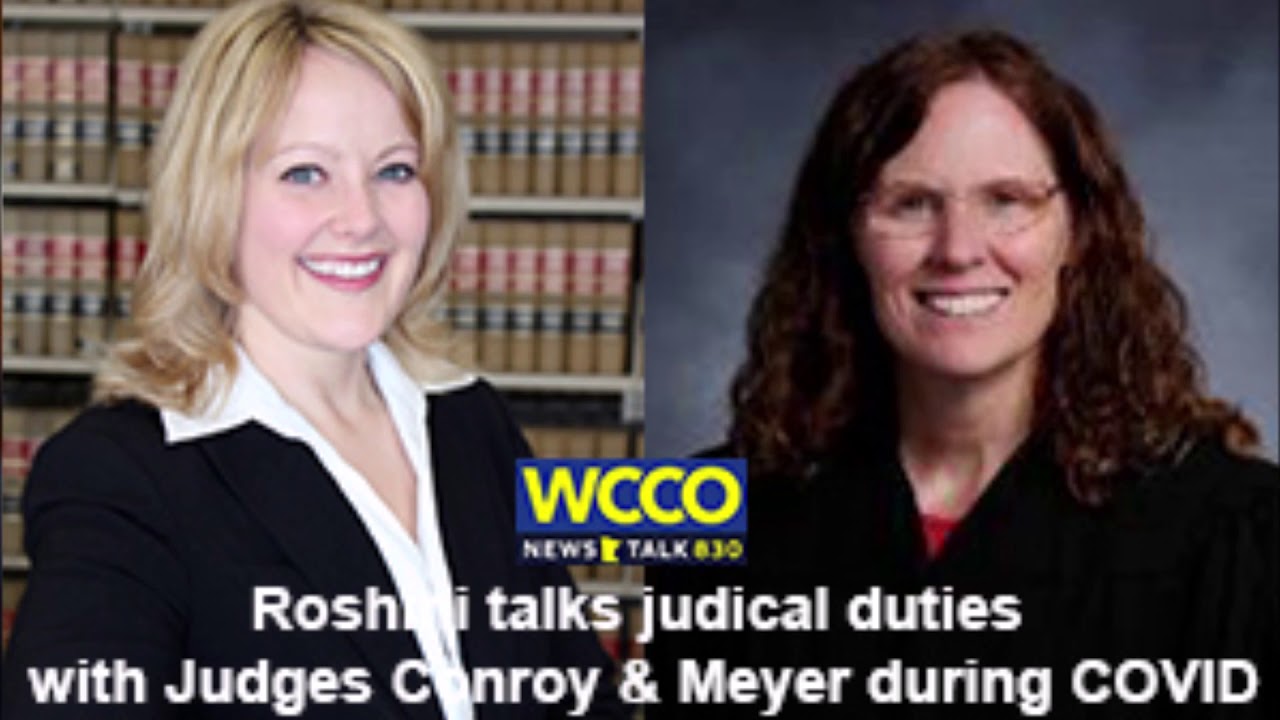 Roshini talks judicial duties during COVID with Judges Lois Conroy and ...