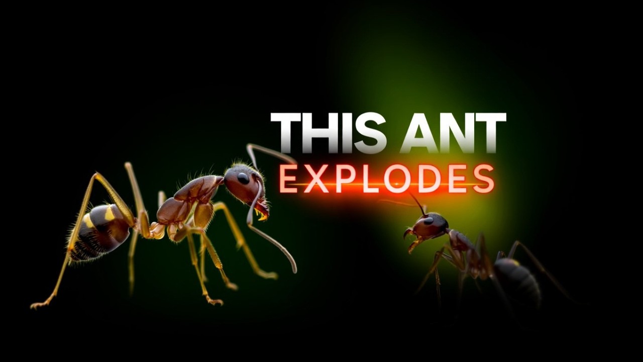 Exploding Ants: The Biological Kamikaze of Borneo's Rainforest - YouTube