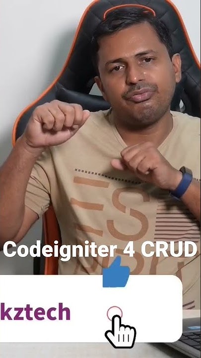 CRUD in Codeigniter 4 Crash Course | Codeigniter 4 CRUD full course | Codeigniter 4 Complete ...