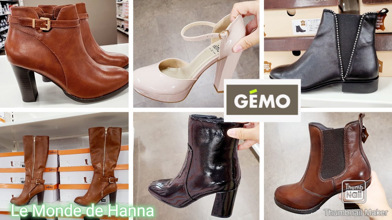 GÉMO 29-09 CHAUSSURES NOUVELLE COLLECTION FEMME 🚺 - YouTube