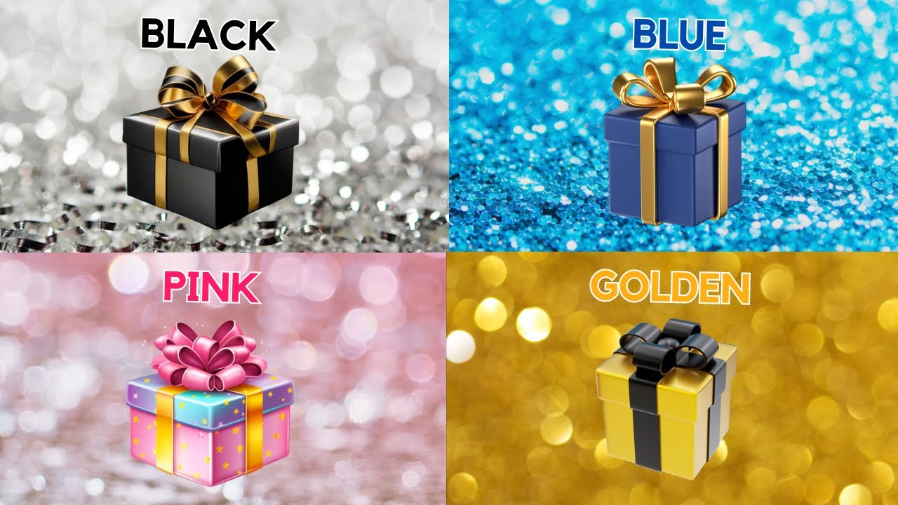 Choose your gift 🤩💝🤮 4 gift challenge - YouTube