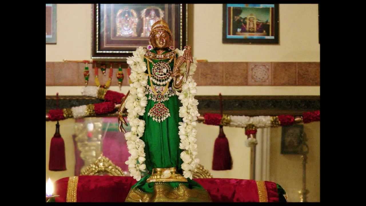 Thaniyan (Carnatic Style) on Srivilliputhur Aandal - "Anna Vayal ...