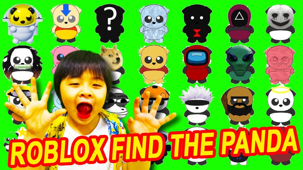 Find The Pandas Roblox - YouTube
