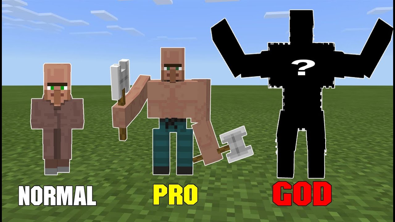 I BATTLED ALL VILLAGERS FROM MINECRAFT - Can I beat Villager BOSSES ...