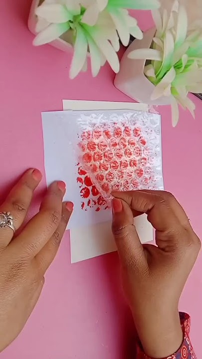 DIY Cutest Gift Using Buble wrap print 😱😱 #diy #shortvideo - YouTube