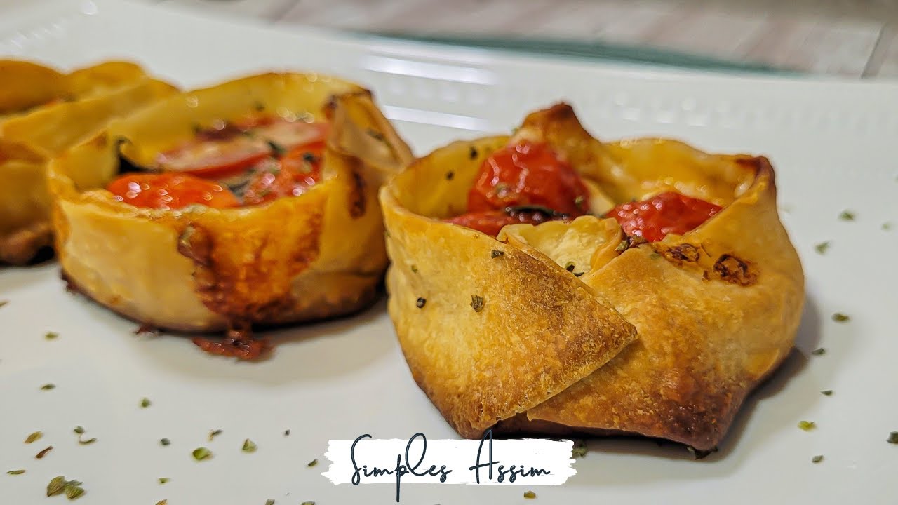 Cestinha de Massa de Pastel crocante e deliciosa | Petisco para Copa do Mundo | Receita na ...