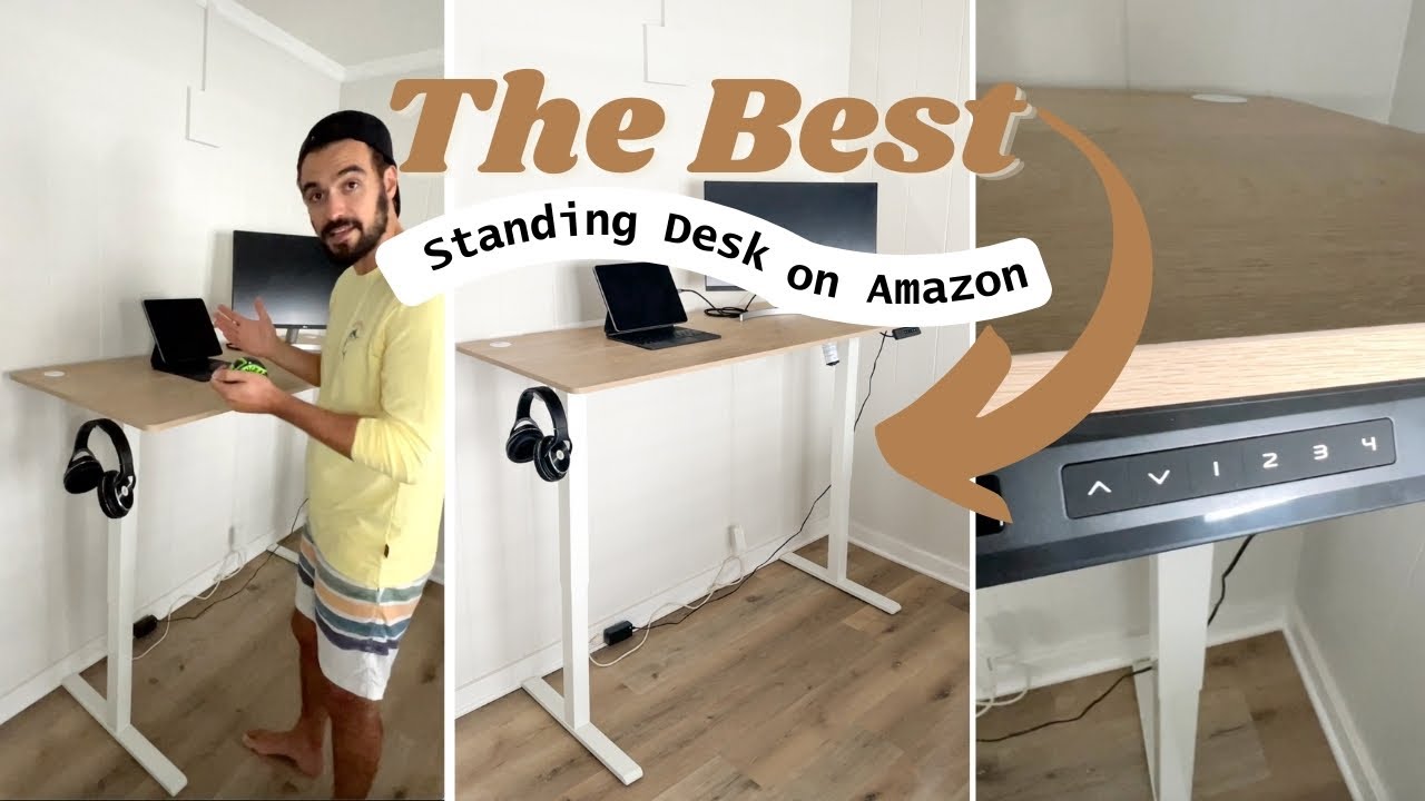 Coder's Choice: Smart WFH Standing Desk! (Ample Workspace) - YouTube