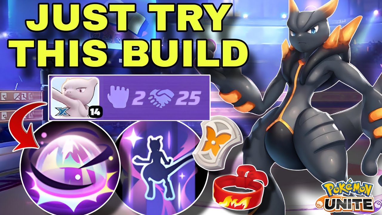You Have to Try This Unkillable Full Tank MEWTWO X Build | Psystrike ...