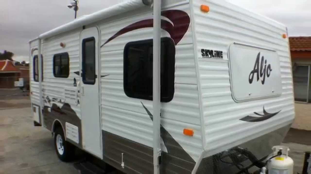 2012 Skyline Aljo Retro 173 @ Norm's RV in Poway, CA - YouTube