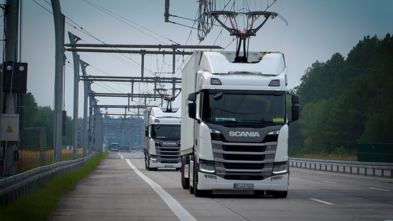 Are these self-charging e-highways the future of transportation? - YouTube