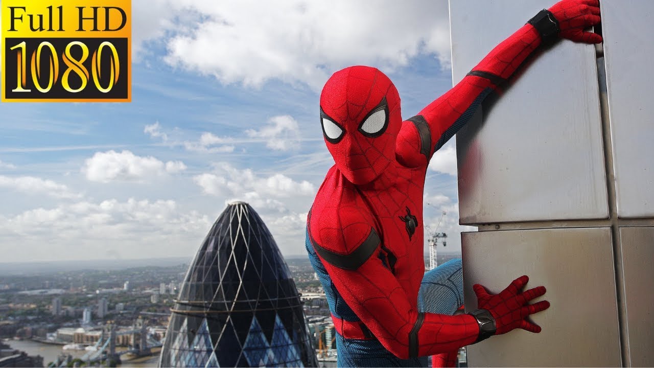 SPIDER-MAN: HOMECOMING LIFT FALLING SCENE- HD - YouTube