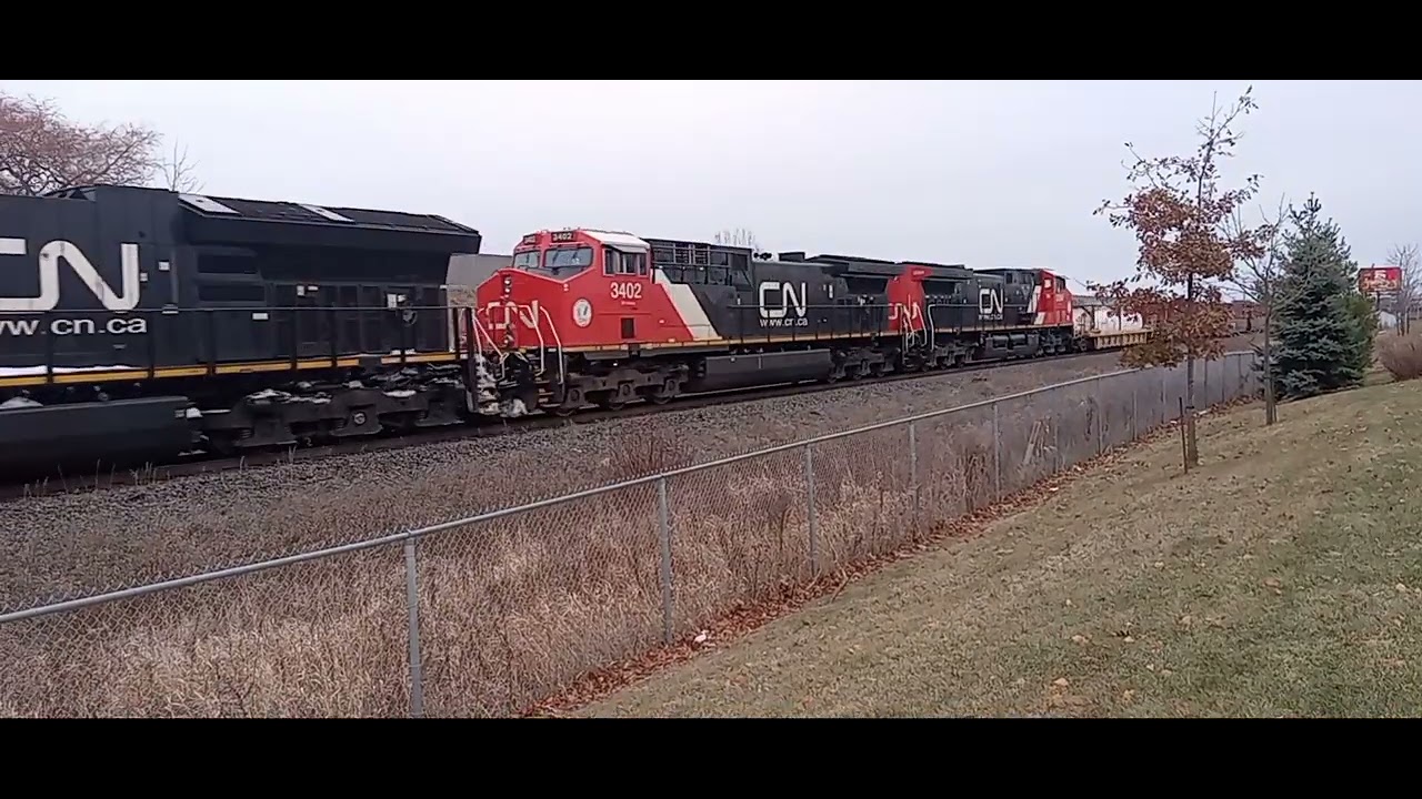 (Sunday Morning Grabs) CN A421 & CN A422 At Tansley/Milepost 44 On The CN Halton Subdivision ...