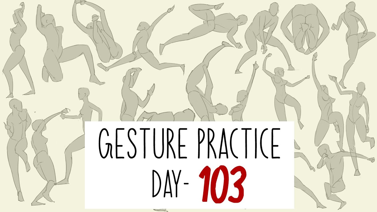 Daily Pose Practice Part 103 - YouTube