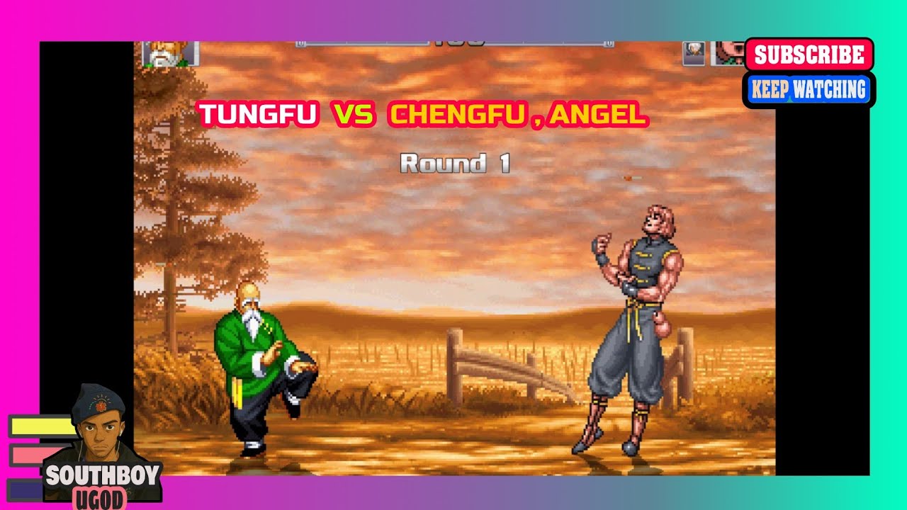TUNGFU VS CHENGFU,ANGEL STREET FIGHTER ALPHA3 MUGEN 2025 - YouTube
