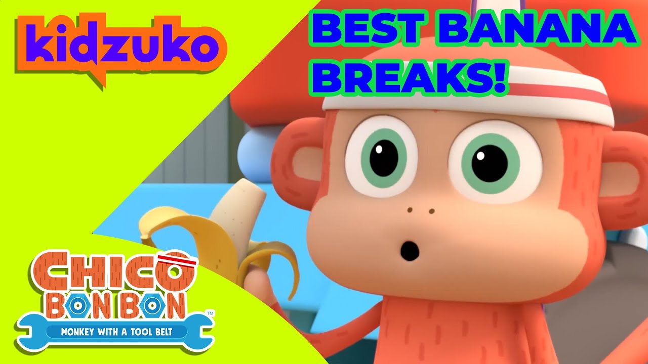 Banana Break Compilation! 🍌 | Chico Bon Bon Adventures |@Kidzuko - YouTube