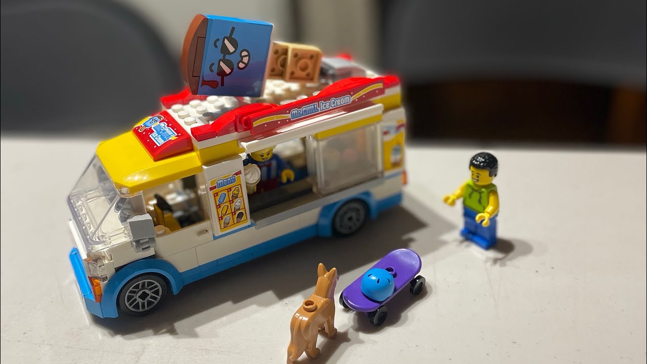 Building a Lego food truck - YouTube