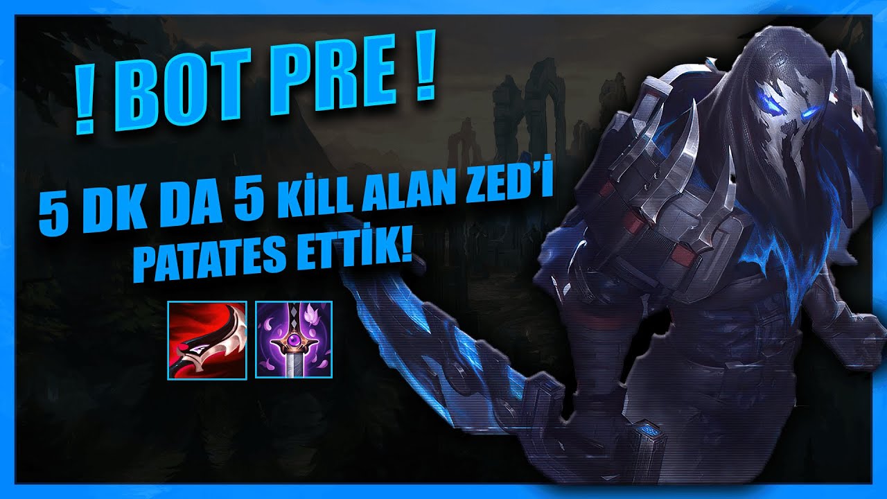 LoL | PYKE SUP ! Zed'e 5 kill verdik oyunu taşıdık! - YouTube