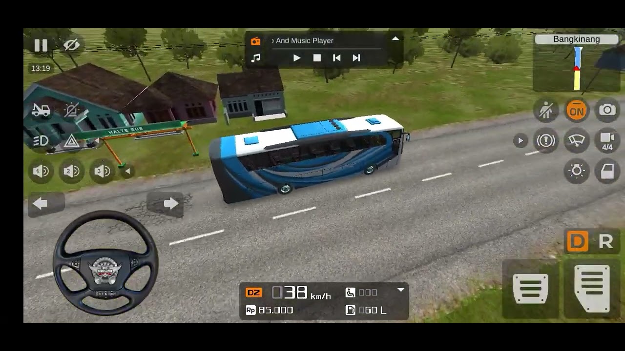bus game danger driveg - YouTube