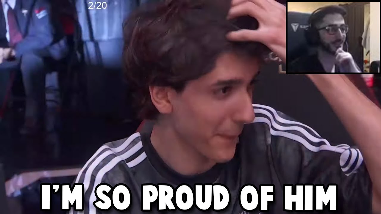 Viper reacts to his Brother 100T General Sniper playing in the LCS vs ...