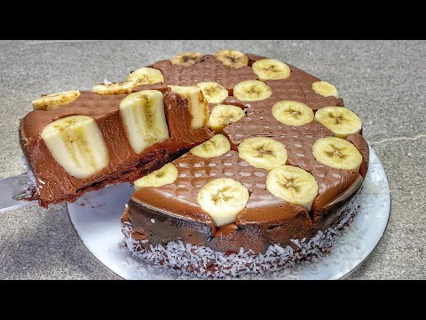 EVERYONE asks me for the recipe for this cake WITHOUT BAKING ready in 10 min. #258