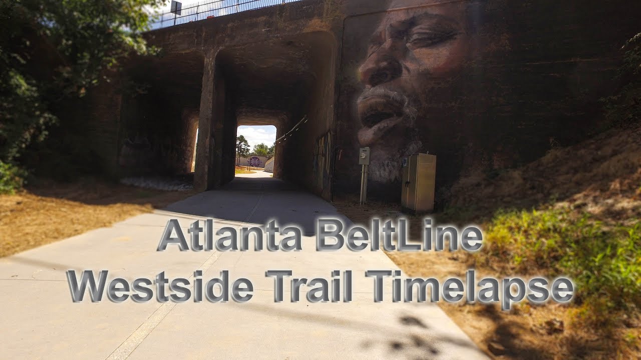 Atlanta BeltLine Westside Trail Timelapse By Georgia Drone Services ...