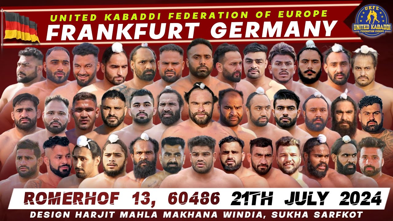 LIVE BABA PREM SINGH KABADDI MELA 2024 FRANKFURT GERMANY - YouTube