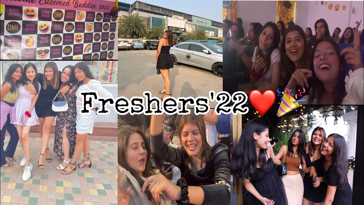 FRESHERS’22 ️💃#freshers #dme #collegelife #enjoyment - YouTube