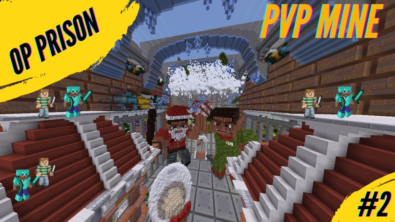 Minecraft OP PRISON ||||||||| PVP MINE DHAMAAAAAAAAAAAAL |'| GAMEPLAY ...