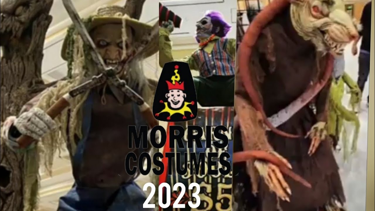 MORRIES COUSTUMES 2023 BOOTH ANIMATRONICS RELEASED!!! - YouTube