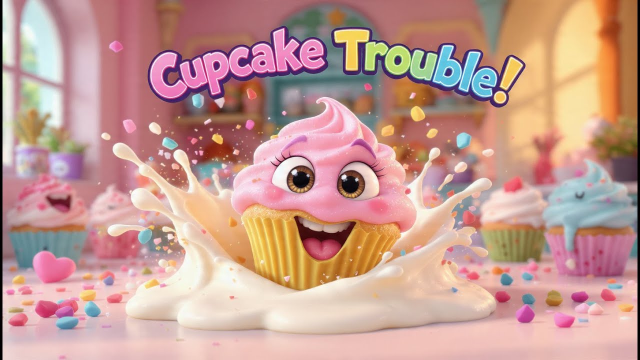 Cupcake Song 🍰 | Cupcake Trouble! | Funny Kids Rhyme | Django Kids ...