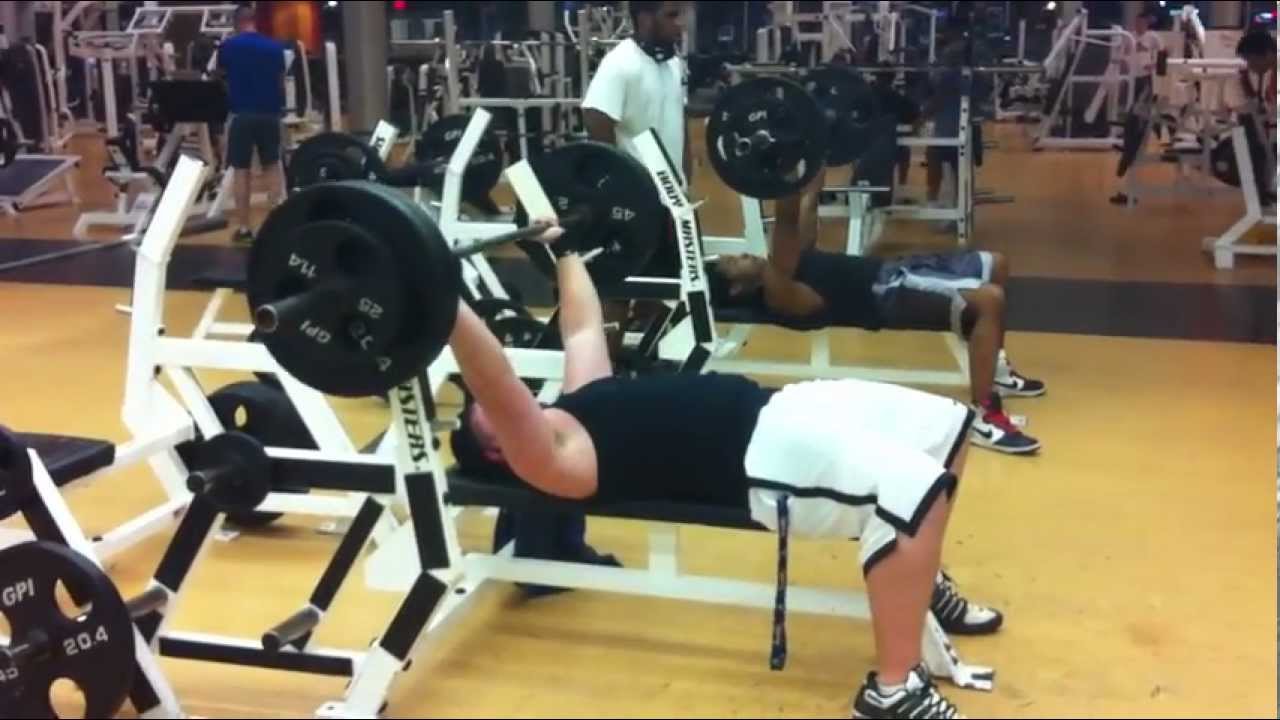 275 Bench Press - YouTube