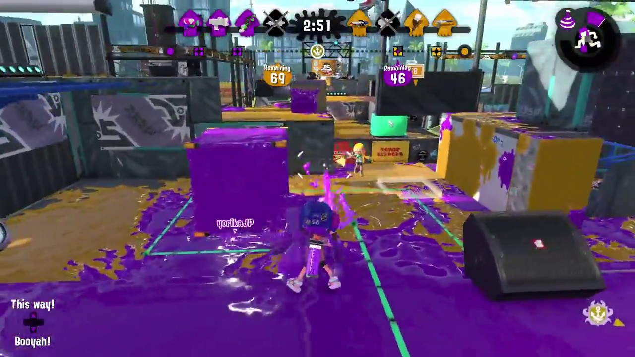 Splatoon 2 - Nintendo Switch Gameplay - Tower Control - Starfish ...