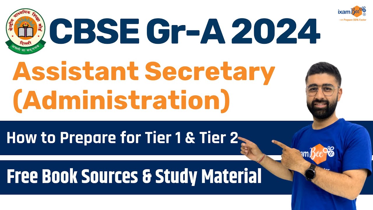 CBSE New Vacancy || CBSE Assistant Secretary Admin || Free source for ...