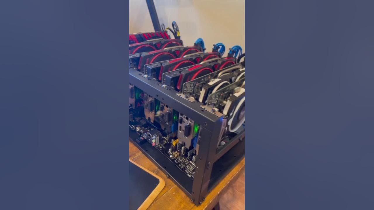 Custom Build Mining Rig RX580 GPU RIG for Ethereum on NiceHash and Nanopool 2021 - YouTube