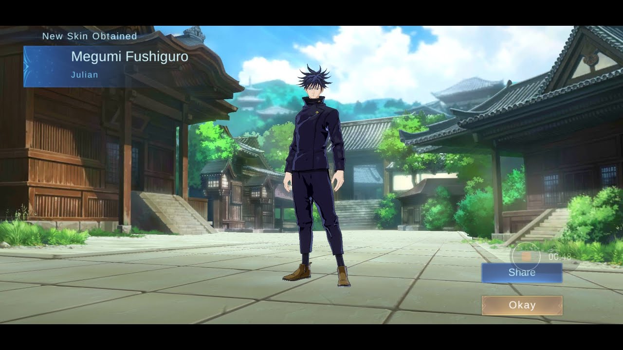 Julian Megumi Fushiguro Skin Gameplay Live | MLBB - YouTube