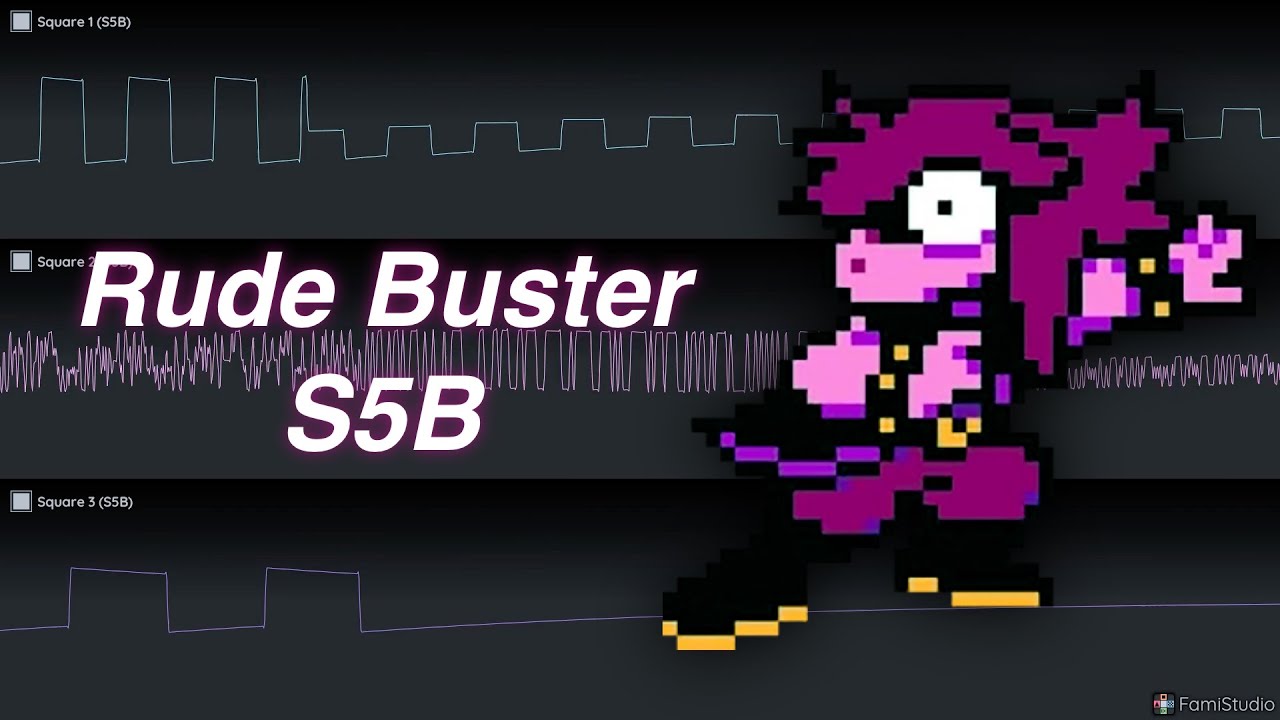 FamiStudio - Deltarune - Rude Buster S5B - YouTube