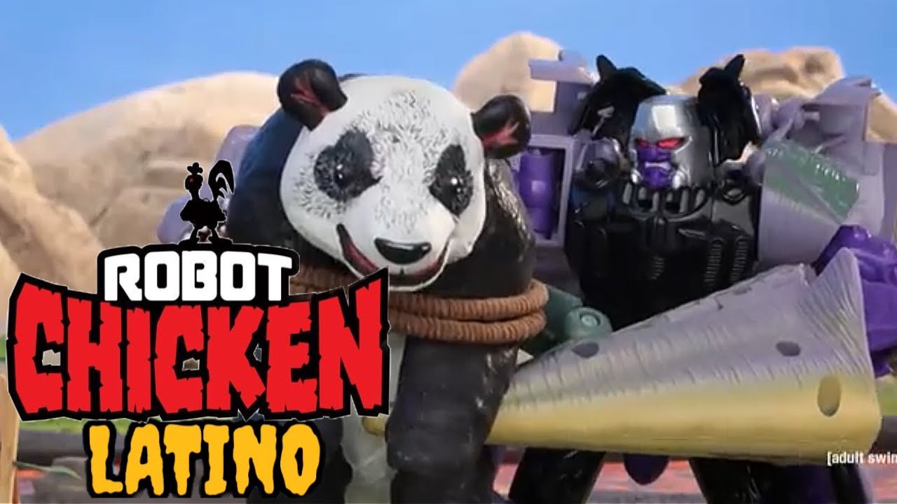 El Dilema de Megatron | Transformers | Robot Chicken en Español Latino ...