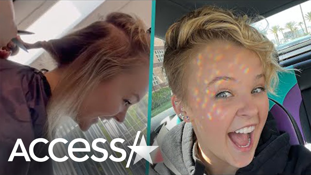 Jojo Siwa CHOPS OFF Signature Ponytail - YouTube