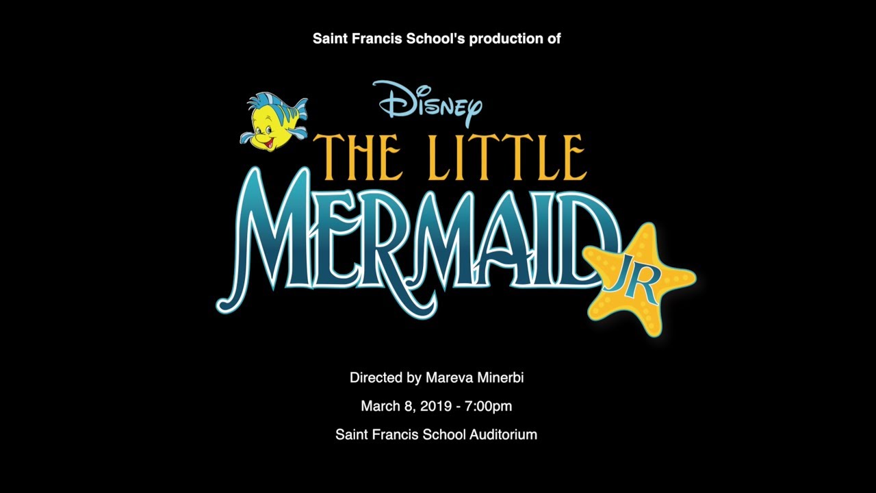 Little Mermaid Jr Logo Vector