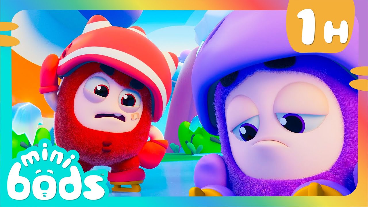 How do Minibods Ice Skate? | 1 Hour of Minibods Full Episodes - YouTube