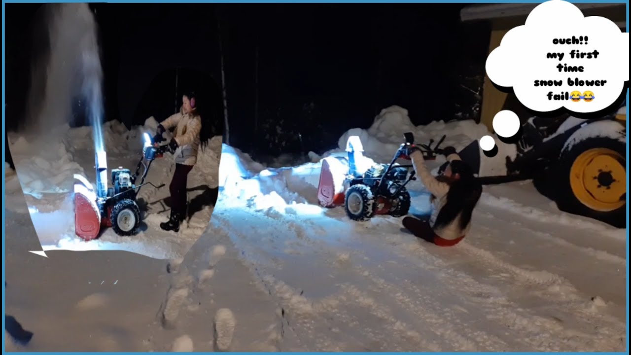 Snow Blower Fails - YouTube