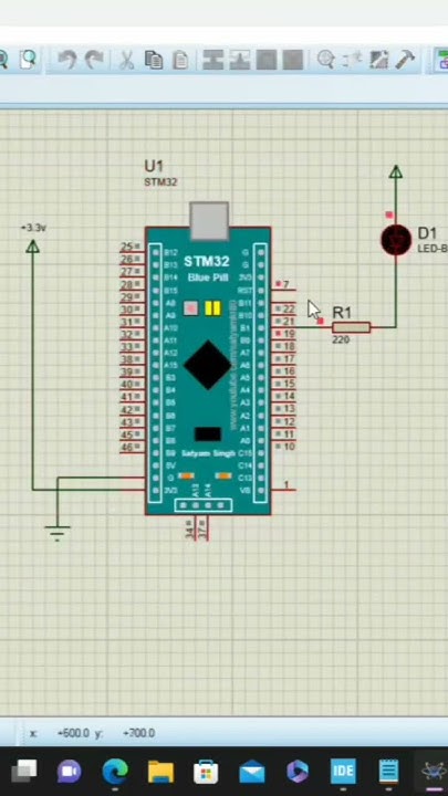 blue pill proteus #simulation #stm #proteus8 #programming #stm32 - YouTube
