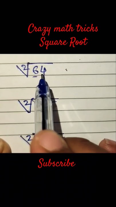 Square Root Crazy math tricks #viralvideo #maths #shorts #short #trending #shortvideo - YouTube