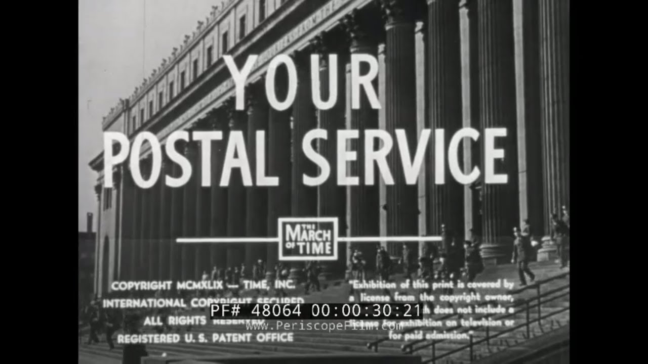 1948 U.S. POSTAL SERVICE DOCUMENTARY "YOUR POSTAL SERVICE" MONEY ORDERS ...