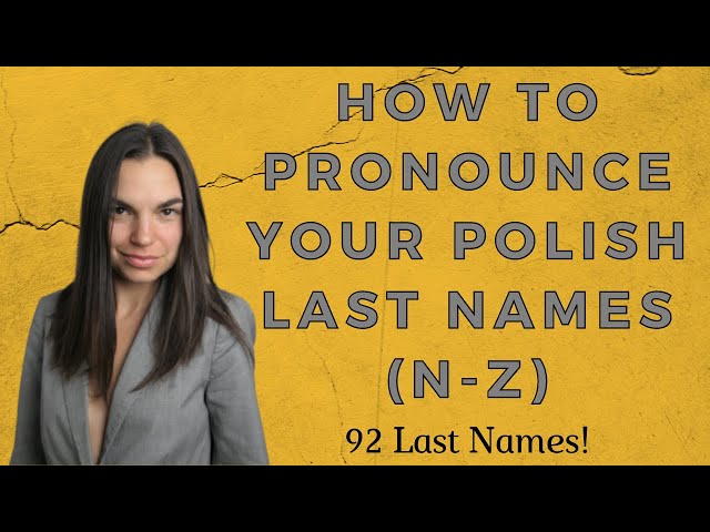 Polish Women Names