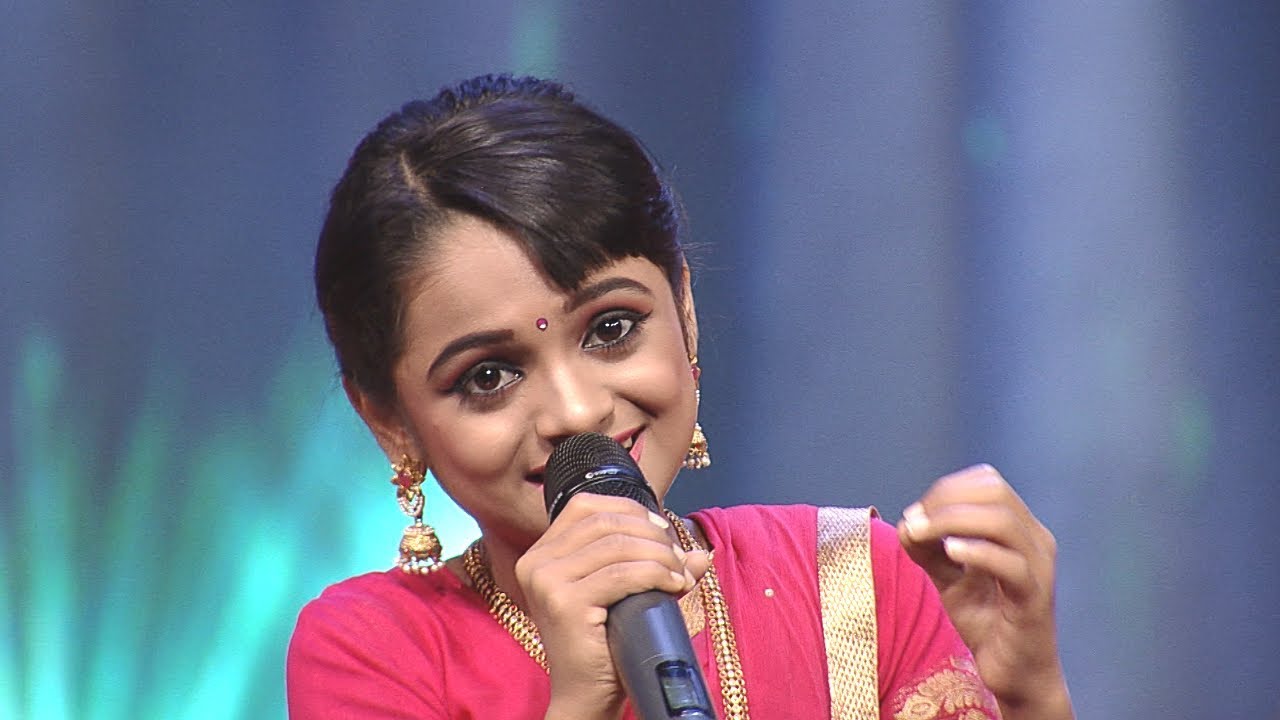 Paadam Namukku Paadam I Nima with a sweet performance! I Mazhavil ...